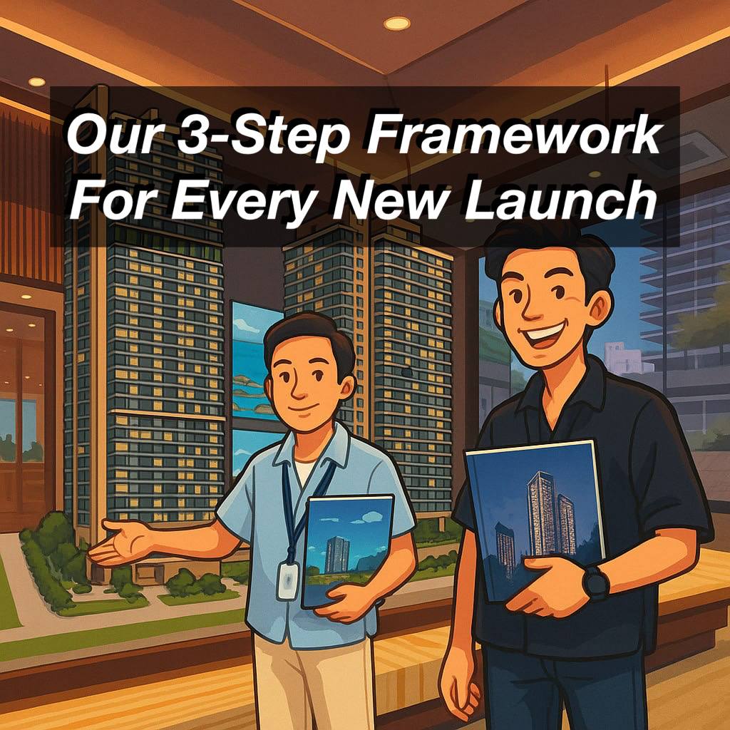 Our 3-Step Framework for Every New Launch - Let’s Talk Property Singapore